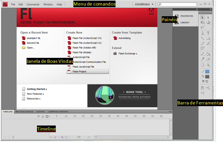 Estudos em Webdesign - Flash Tutorial